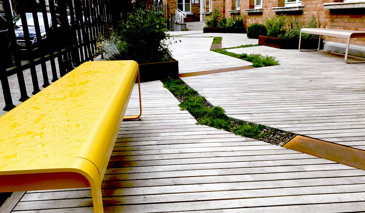 Jardin-terrasse verte • Jardinier bio - Entreprise d'entretien et d ...